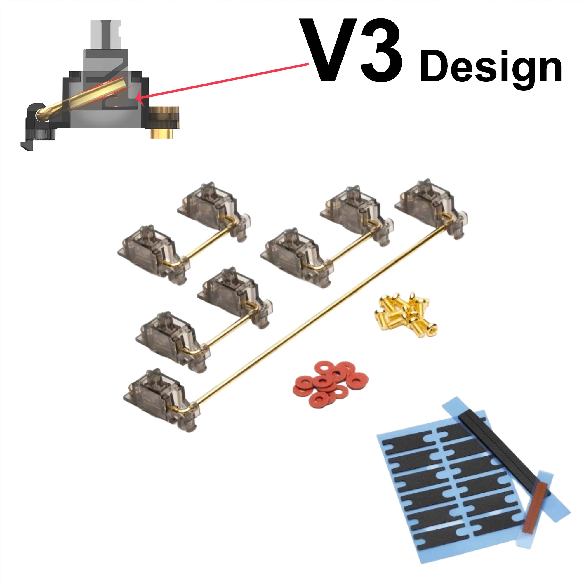 Durock Screw-in Stabilisers (V3) – MechMods UK